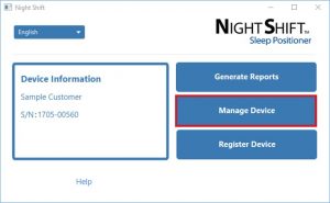 Night Shift Chest Belt Software Instructions | Night Shift Positional ...