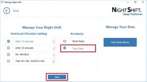 Night Shift Chest Belt Software Instructions | Night Shift Positional ...